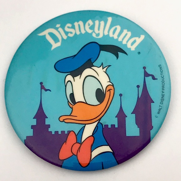 disneyland | Jewelry | Disneyland Walt Disney Productions Pin Button ...